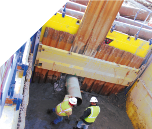 Slide Rail Pile Chamber - National Trench Safety UK